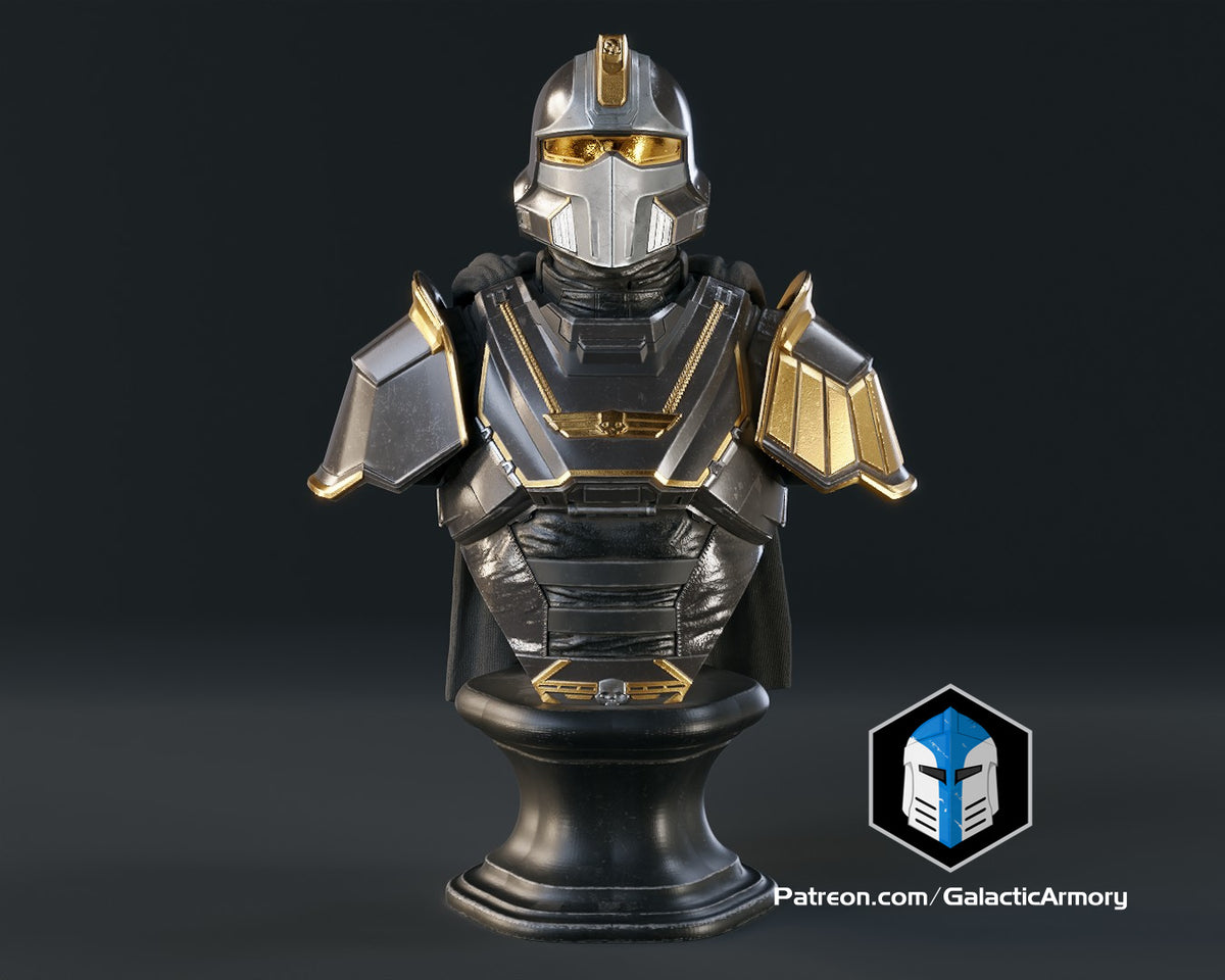 Helldivers 2 - Hero of the Federation Bust - 3D Print Files – Galactic Armory