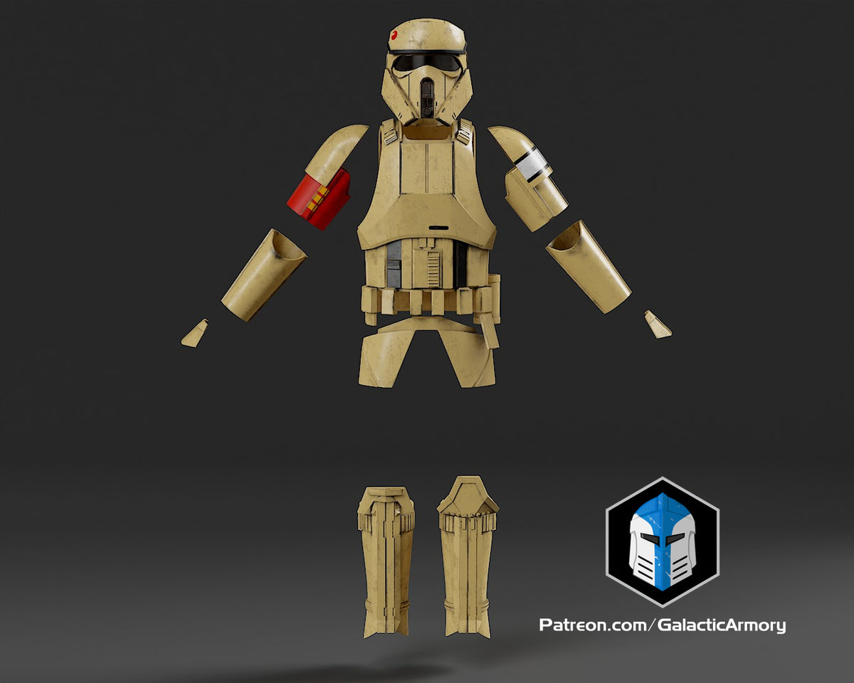 Rogue One Shoretrooper Armor - 3D Print Files – Galactic Armory