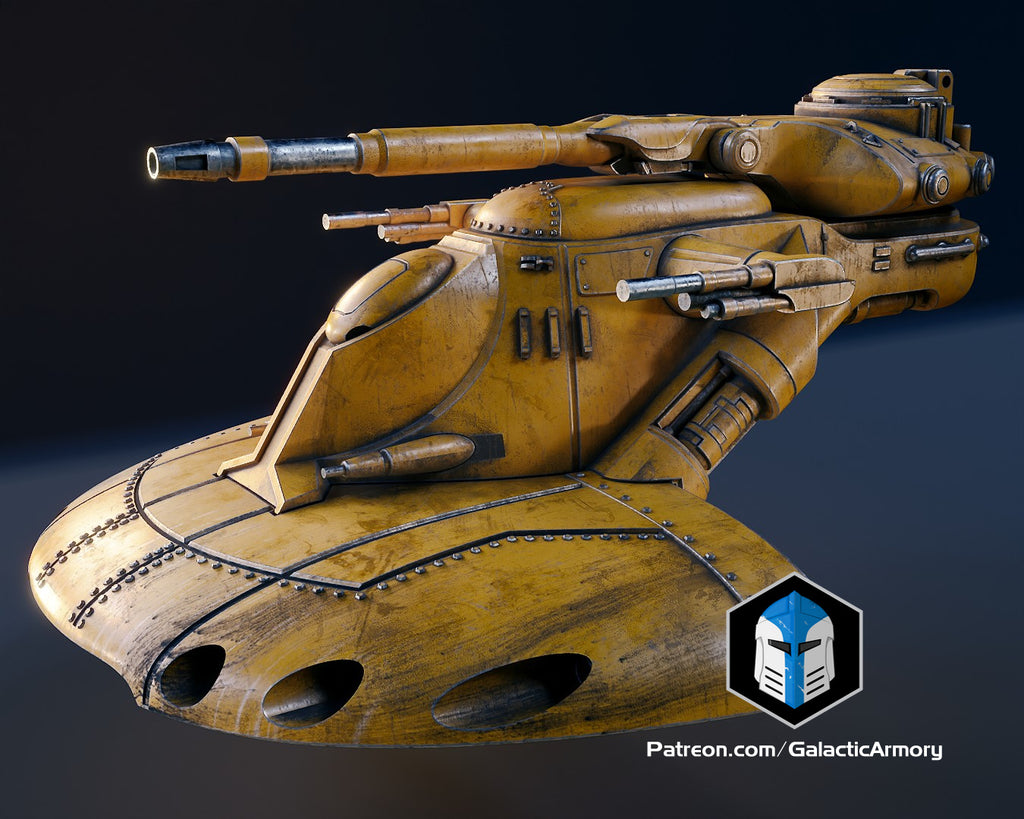 1:48 Scale Floating AAT Tank - 3D Print Files – Galactic Armory