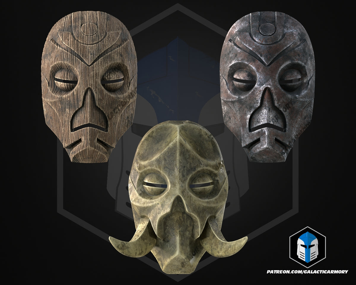 Skyrim Dragon Priest Masks - 3D Print Files – Galactic Armory