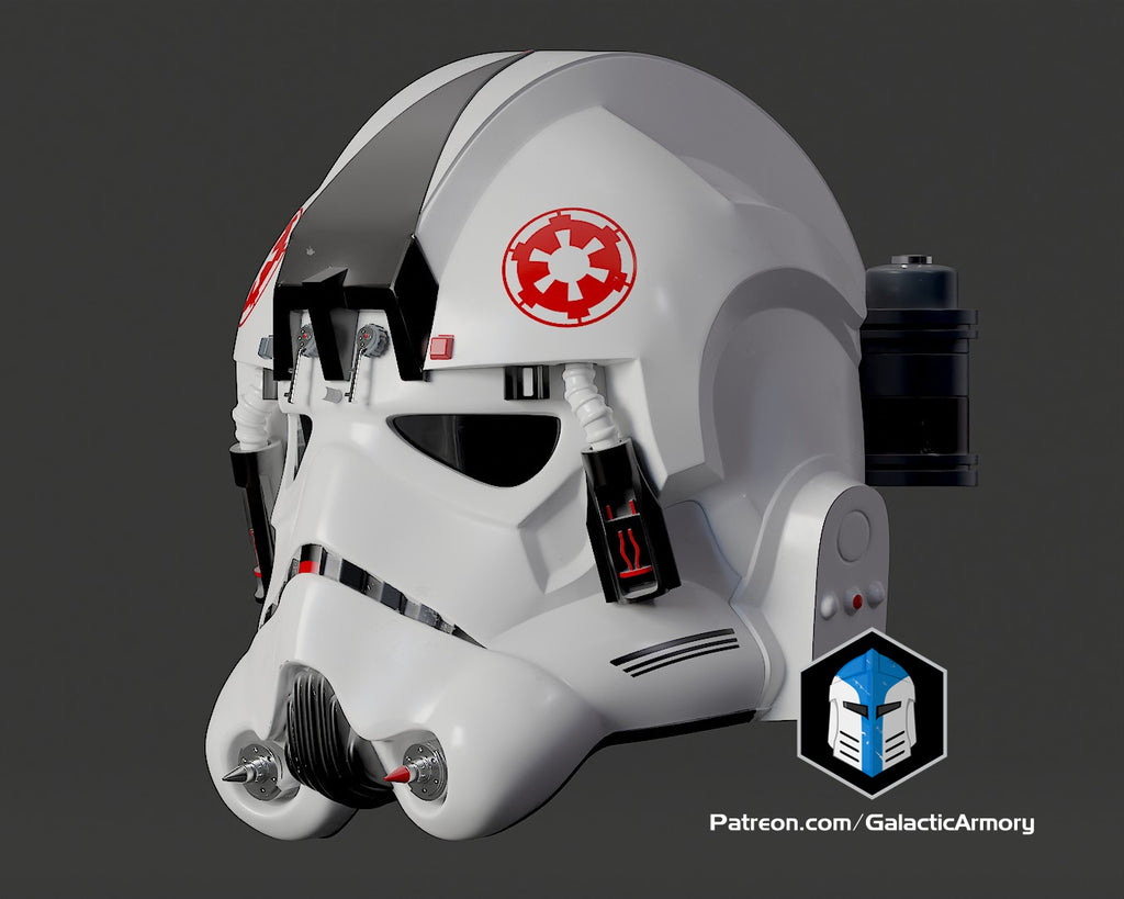 AT-AT Driver Helmet - 3D Print Files – Galactic Armory