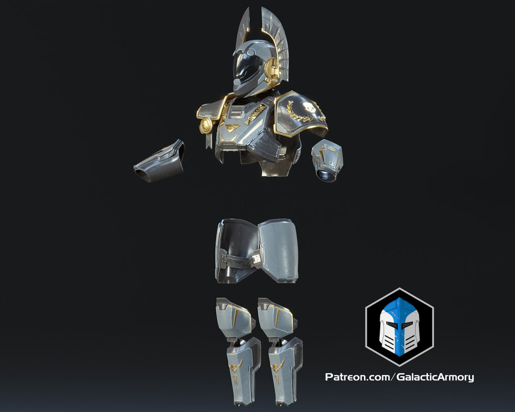 HD2 Armor - Savior of the Free - 3D Print Files – Galactic Armory