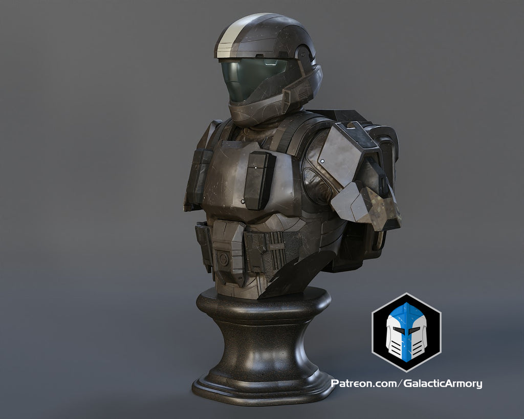 ODST Bust - 3D Print Files – Galactic Armory