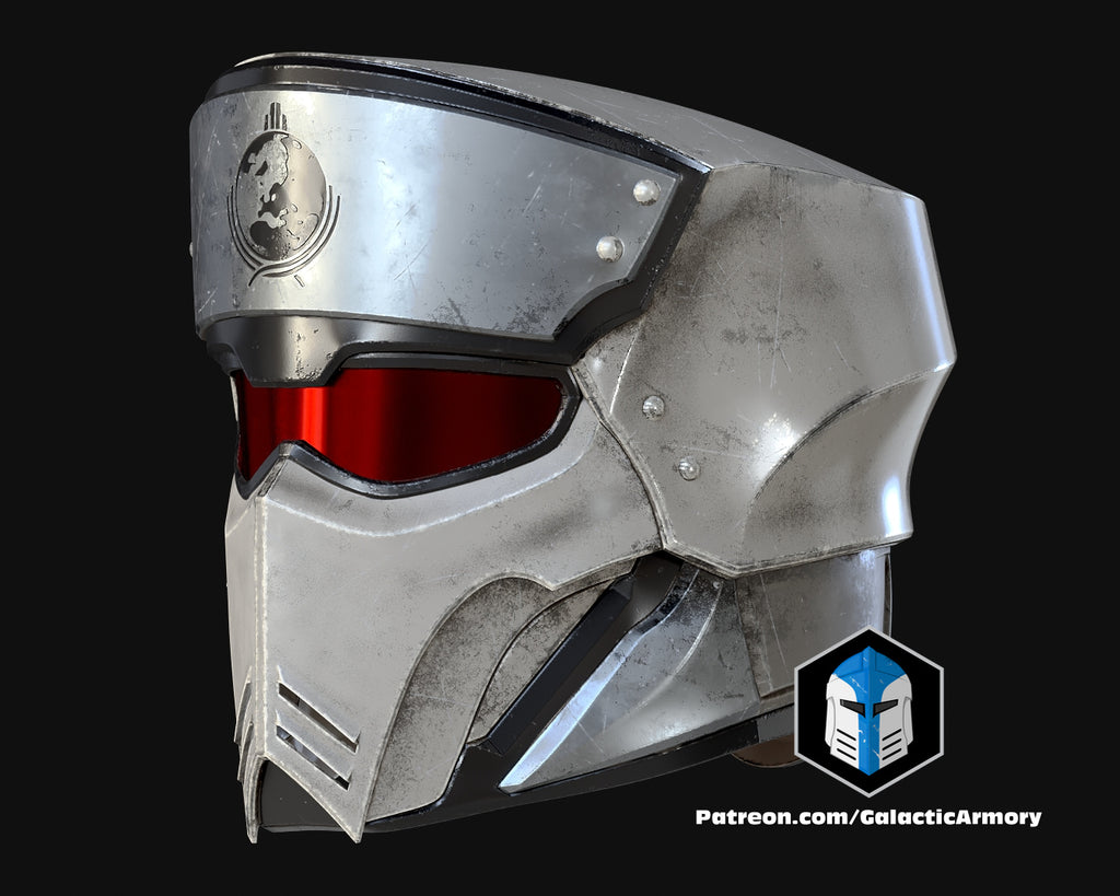 HD2 - UF-16 Inspector Helmet - 3D Print Files – Galactic Armory