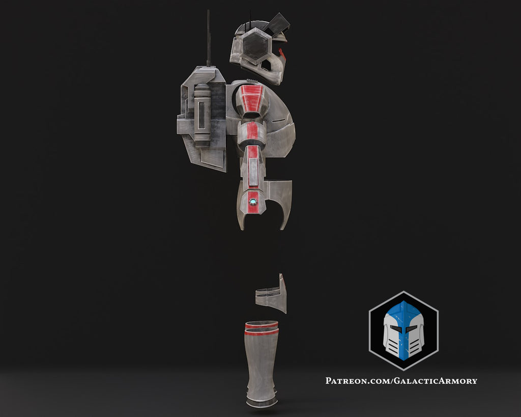 Bad Batch Tech Armor - 3D Print Files – Galactic Armory