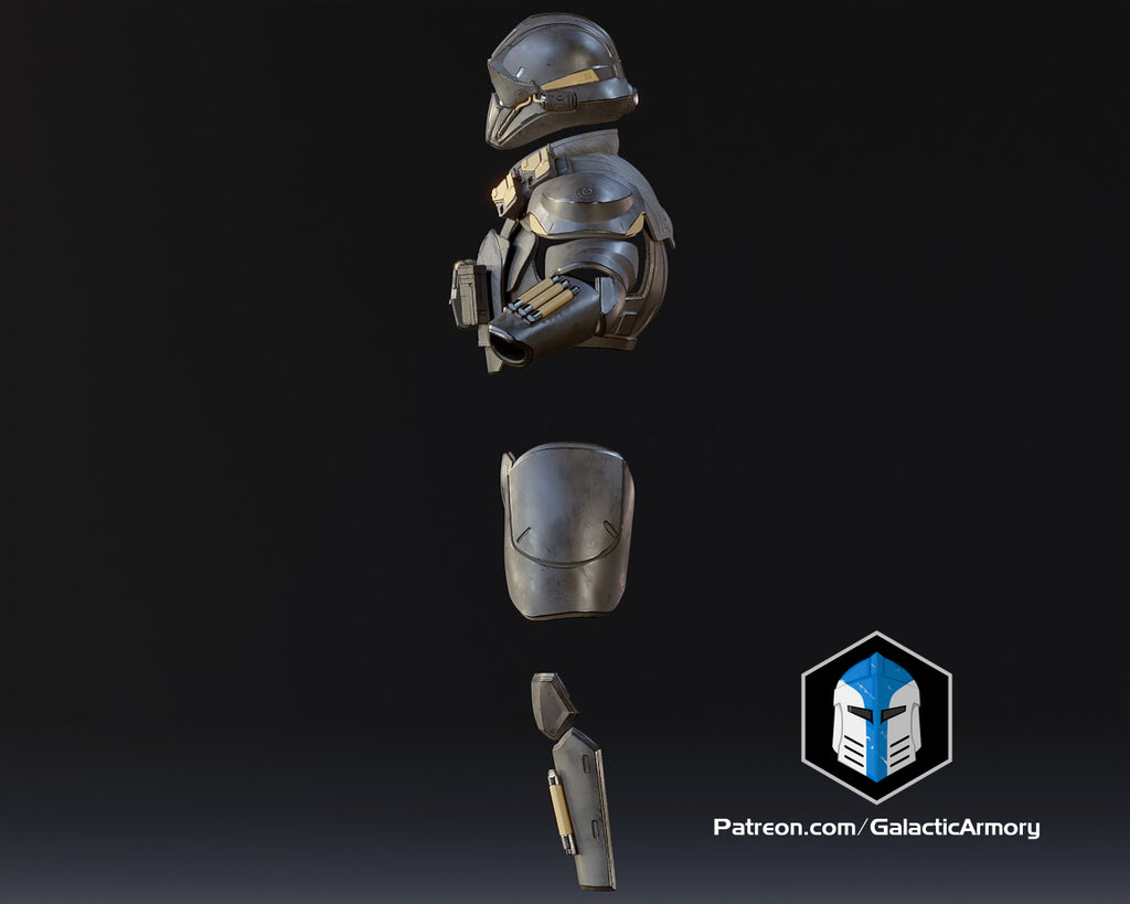 HD2 - Juggernaut Armor - 3D Print Files – Galactic Armory
