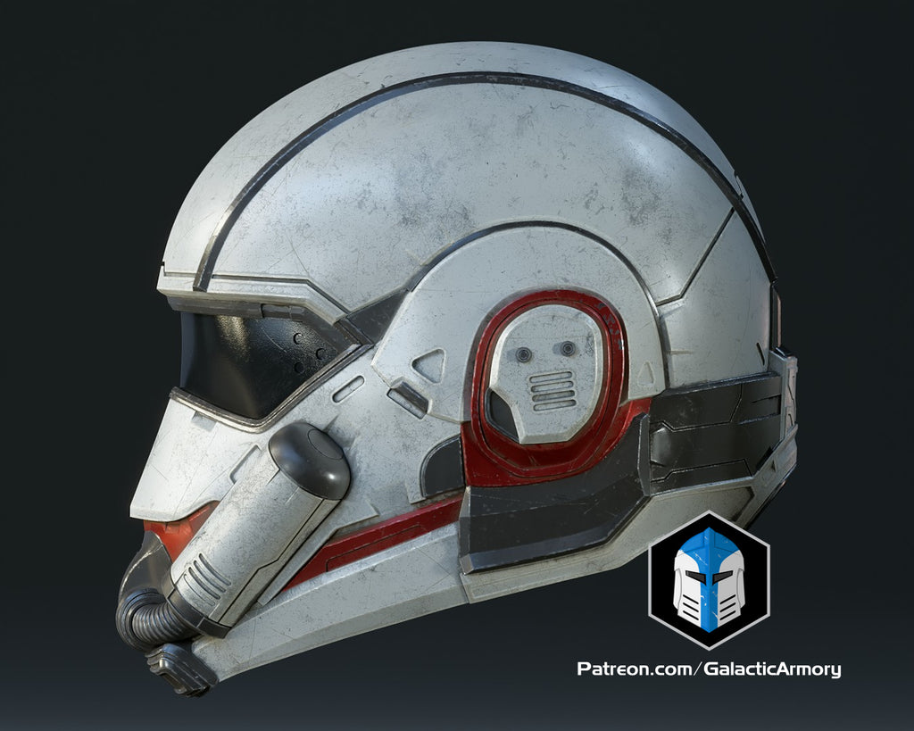 HD2 Helmet - Bonesnapper - 3D Print Files – Galactic Armory