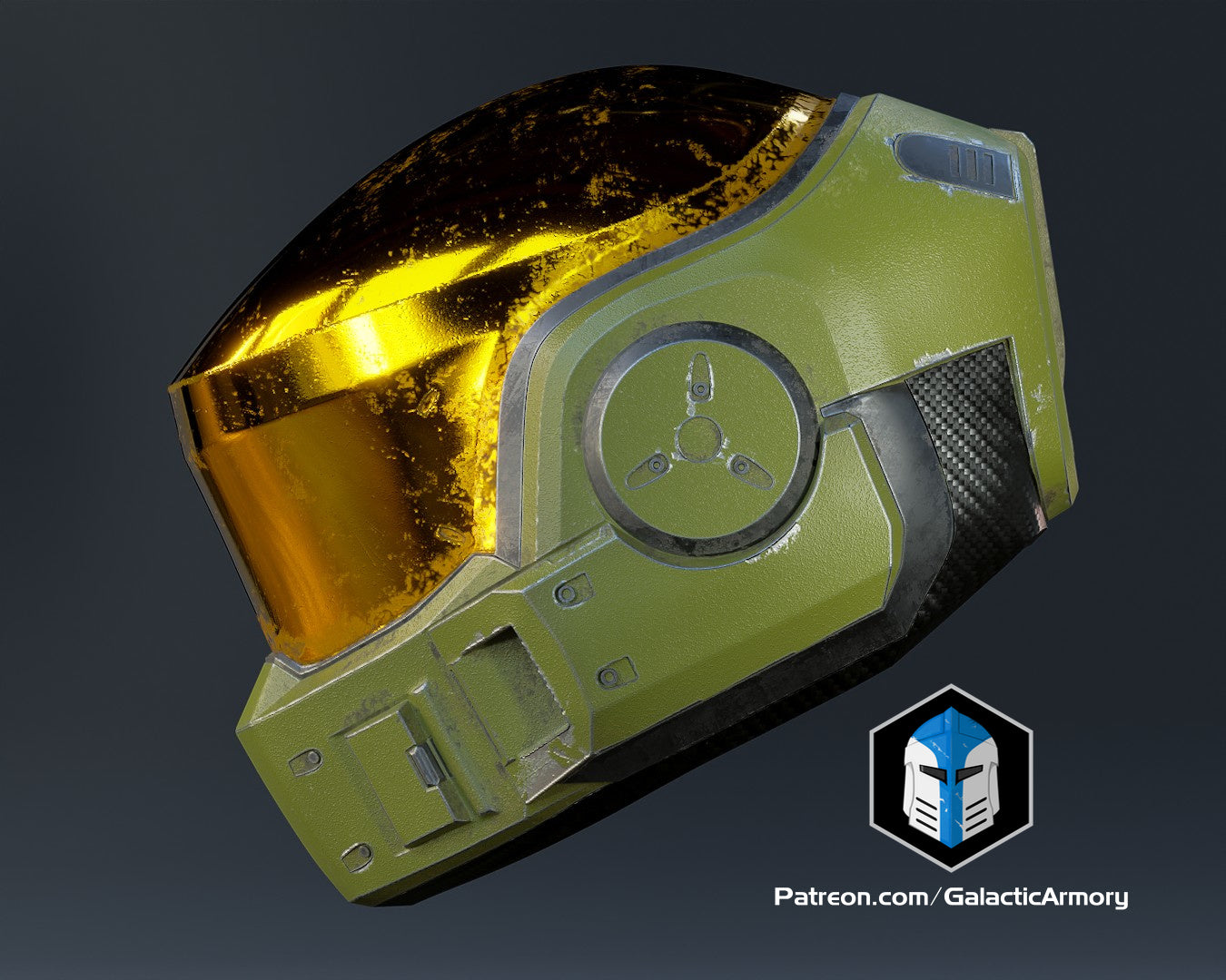 Mirage Helmet 3d Print Files Galactic Armory