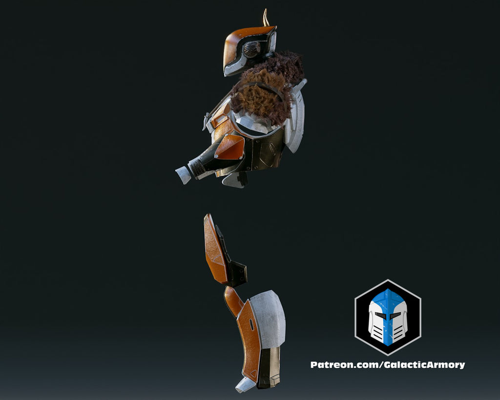 Destiny Shaxx Armor - 3D Print Files – Galactic Armory