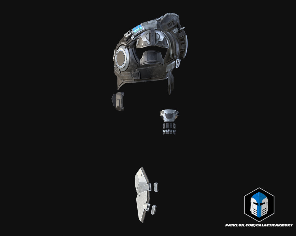 GoW - Marcus Fenix COG Armor - 3D Print Files – Galactic Armory