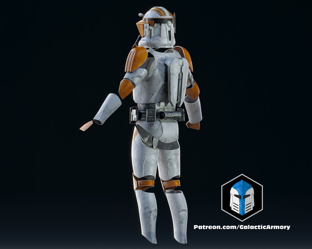 Commander Cody Armor Accessories - 3D Print Files – Galactic Armory