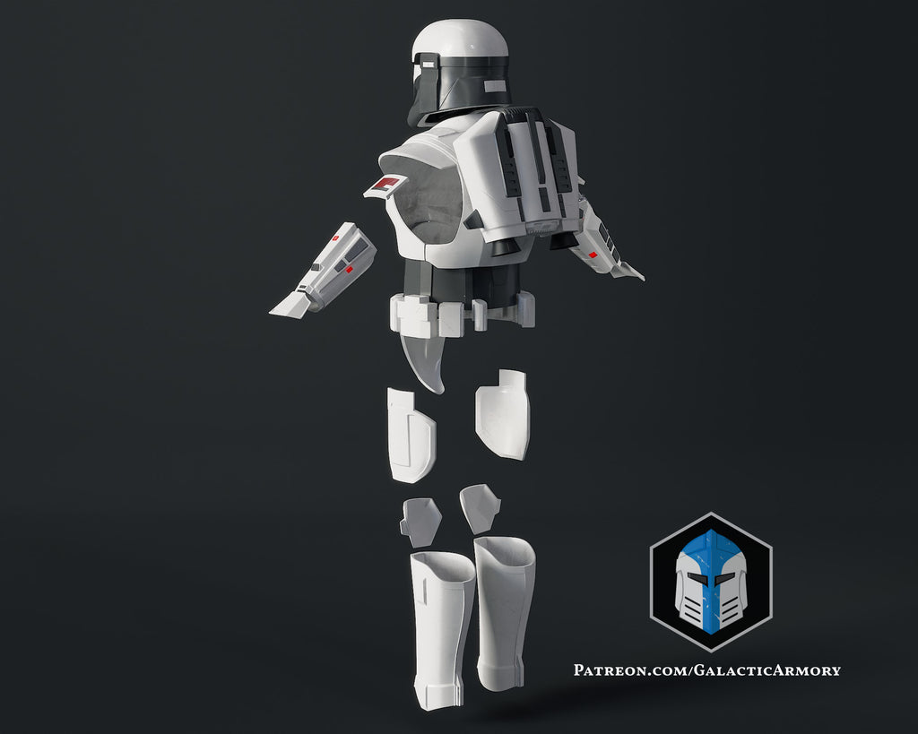 Imperial Mandalorian Commando Armor - 3D Print Files – Galactic Armory