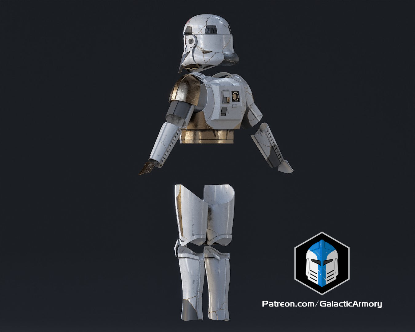 Captain Enoch Night Trooper Armor - 3D Print Files – Galactic Armory