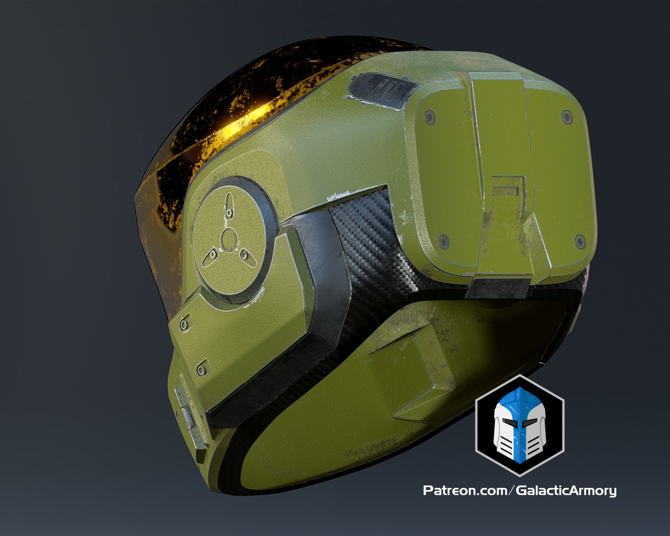 Mirage Helmet 3d Print Files Galactic Armory