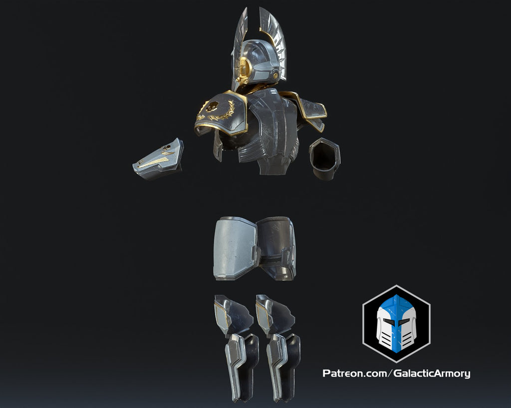 HD2 Armor - Savior of the Free - 3D Print Files – Galactic Armory