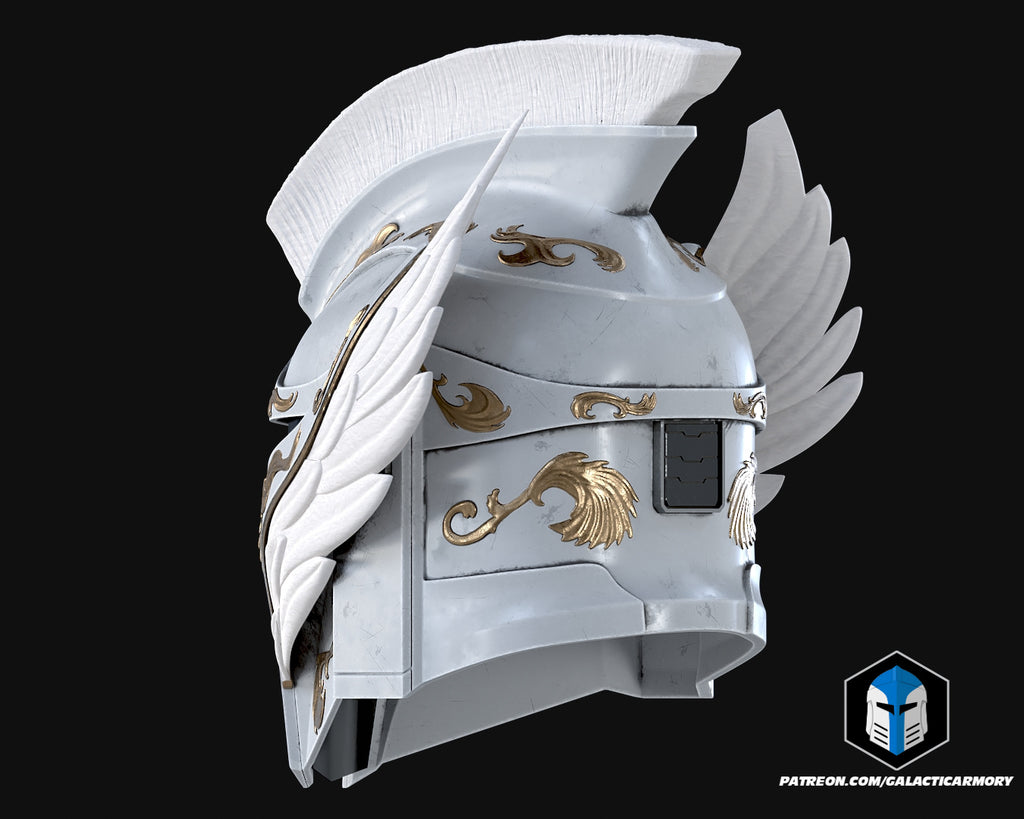 Angelic Mando Helmet - 3D Print Files – Galactic Armory