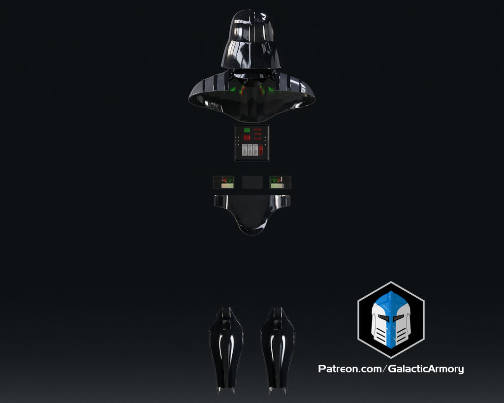 Revenge of the Sith Darth Vader Armor - 3D Print Files – Galactic Armory