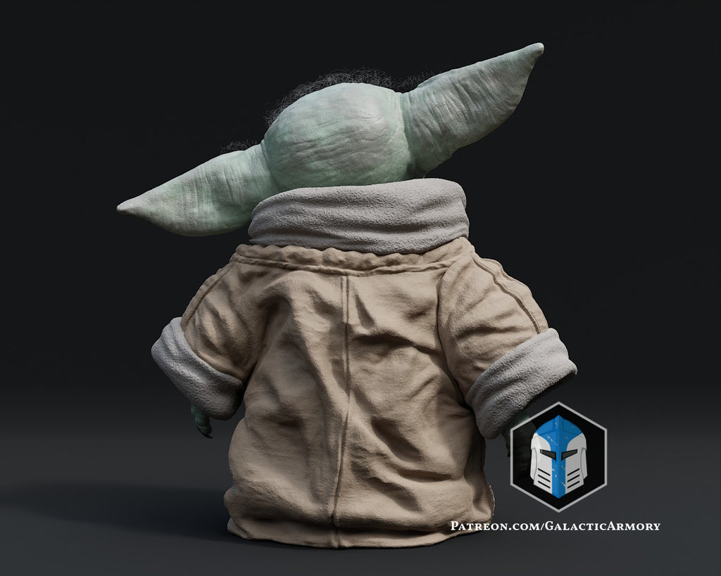 Grogu Figurine - Pose 1 - 3D Print Files – Galactic Armory