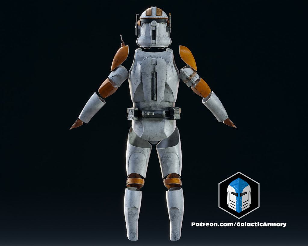 Commander Cody Armor Accessories - 3D Print Files – Galactic Armory