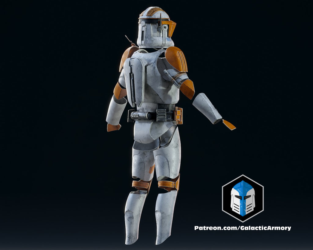 Commander Cody Armor Accessories - 3D Print Files – Galactic Armory