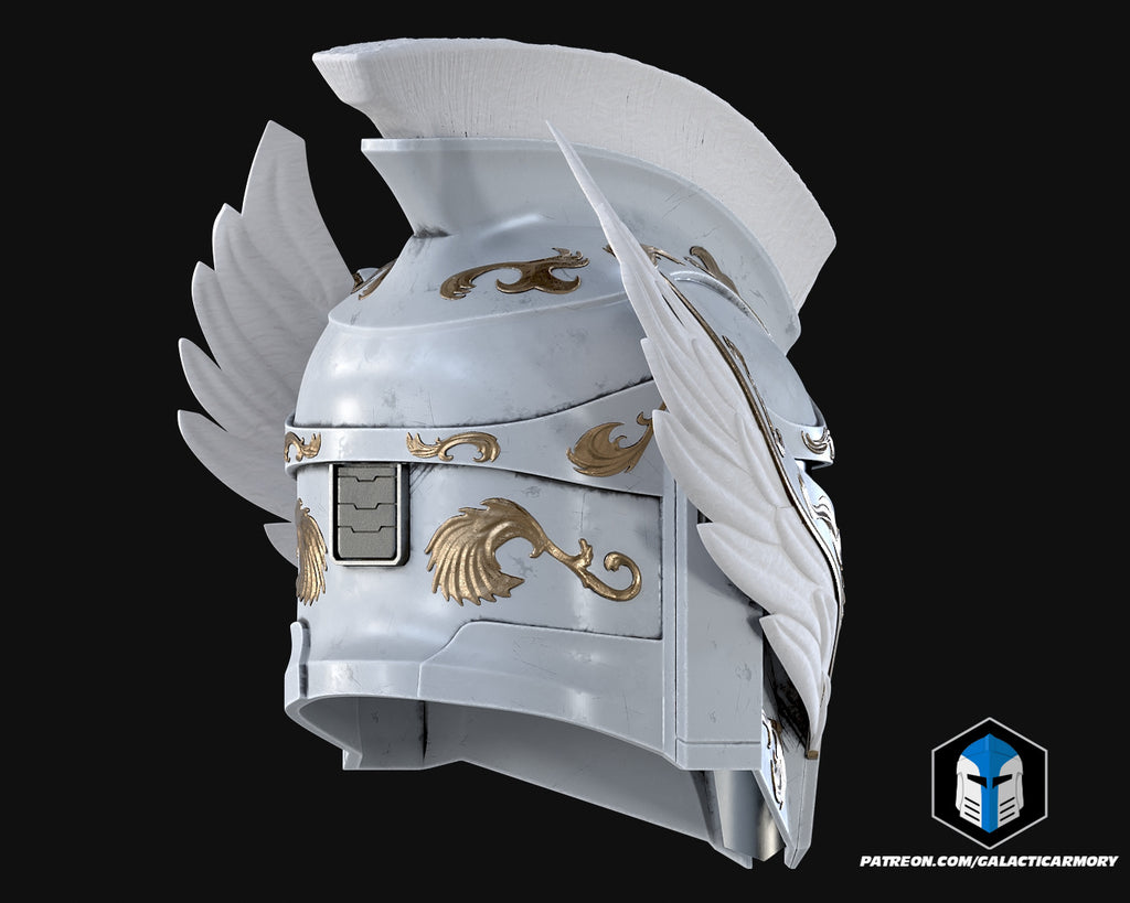 Angelic Mando Helmet - 3D Print Files – Galactic Armory