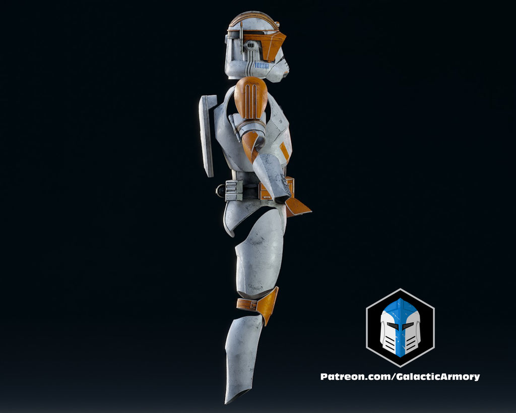 Commander Cody Armor Accessories - 3D Print Files – Galactic Armory