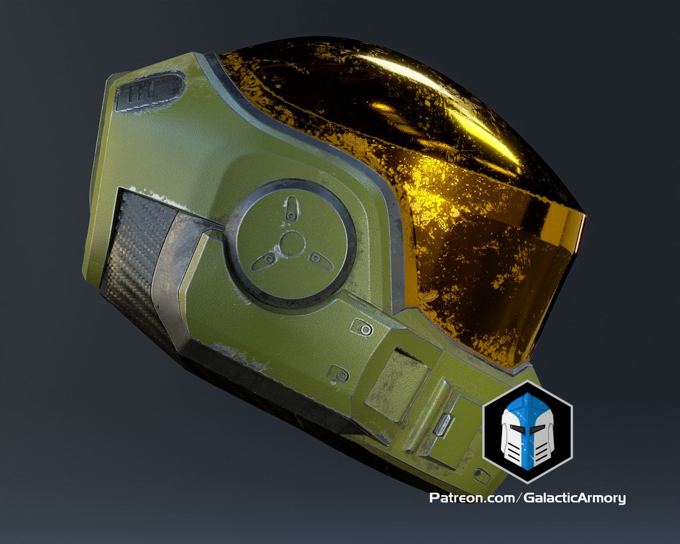 Mirage Helmet 3d Print Files Galactic Armory