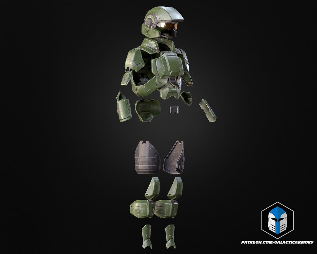 UNSC Marine Armor - 3D Print Files – Galactic Armory