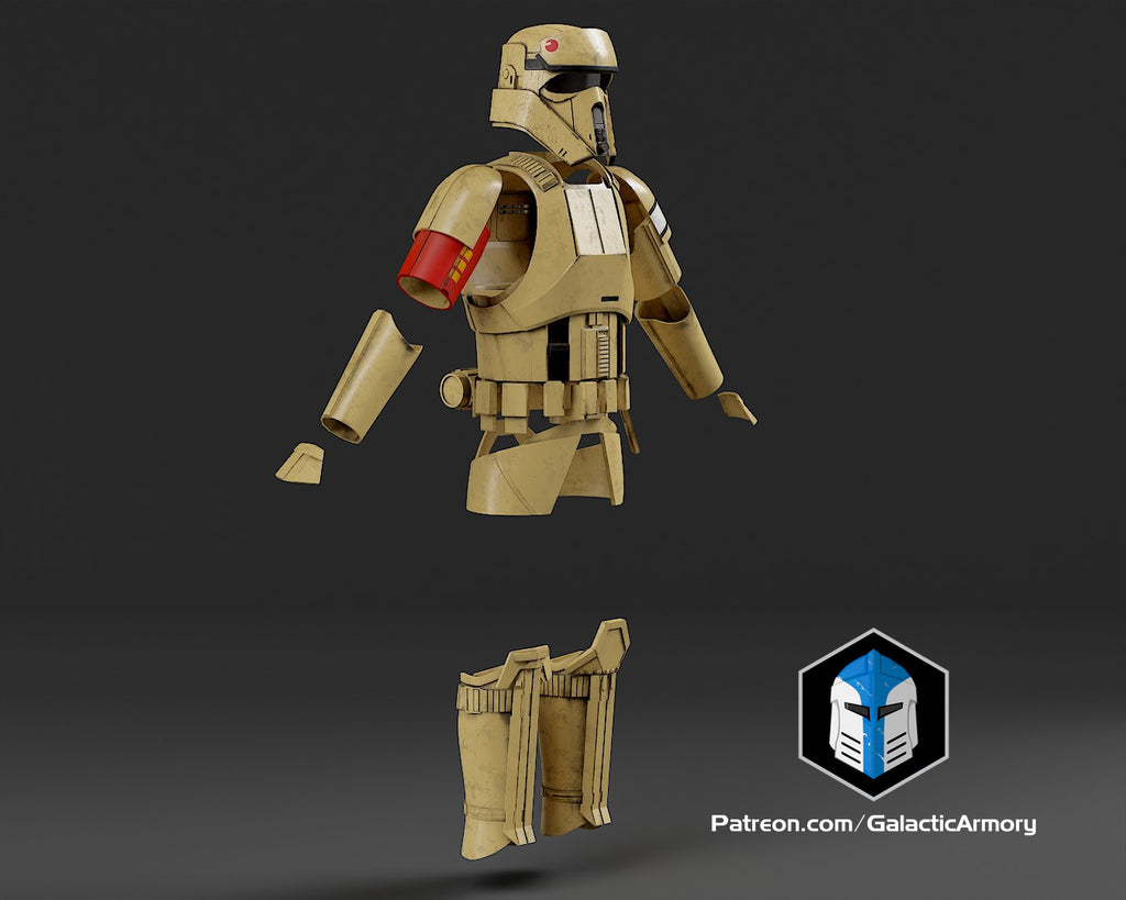 Rogue One Shoretrooper Armor - 3D Print Files – Galactic Armory