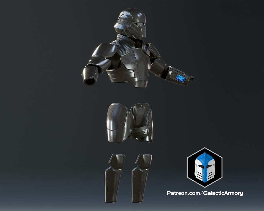 HD2 Armor - Exterminator - 3D Print Files – Galactic Armory