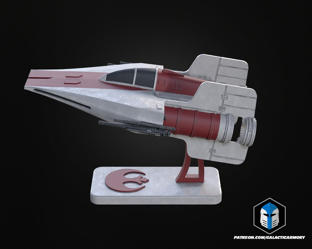 A-Wing Vehicle Kit Card - 3D Print Files – Galactic Armory