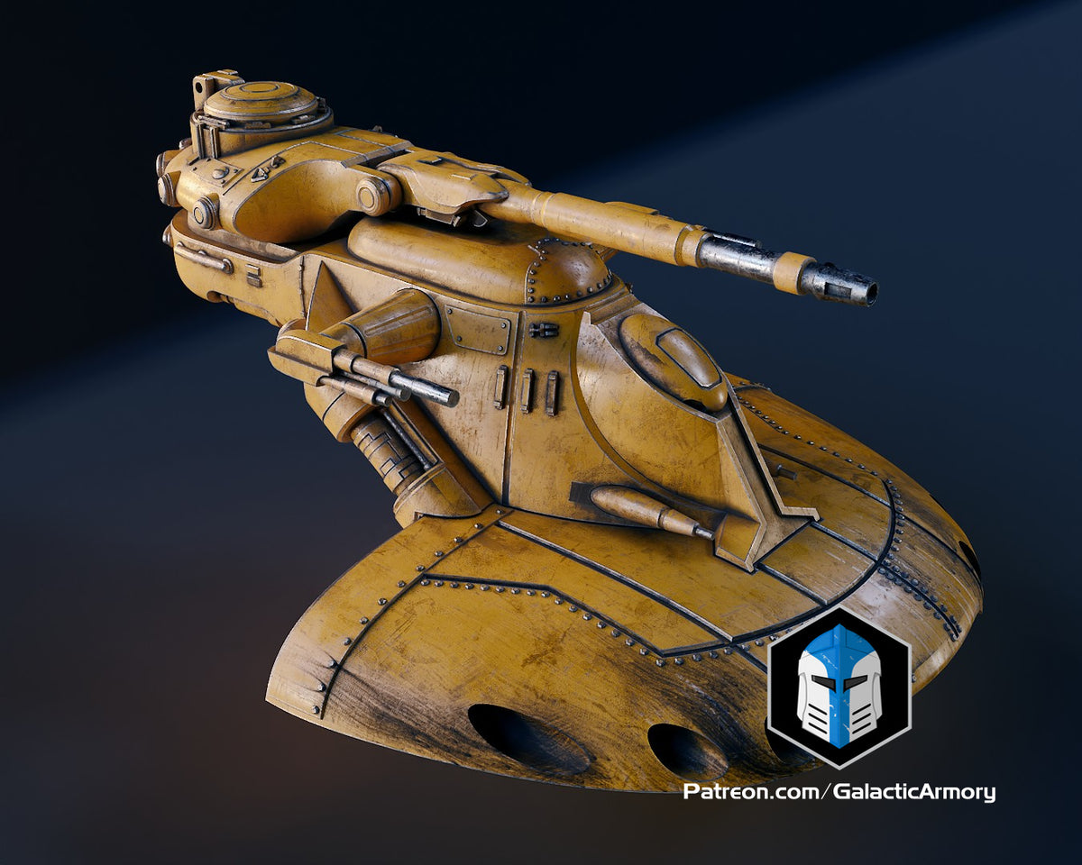 1:48 Scale Floating AAT Tank - 3D Print Files – Galactic Armory