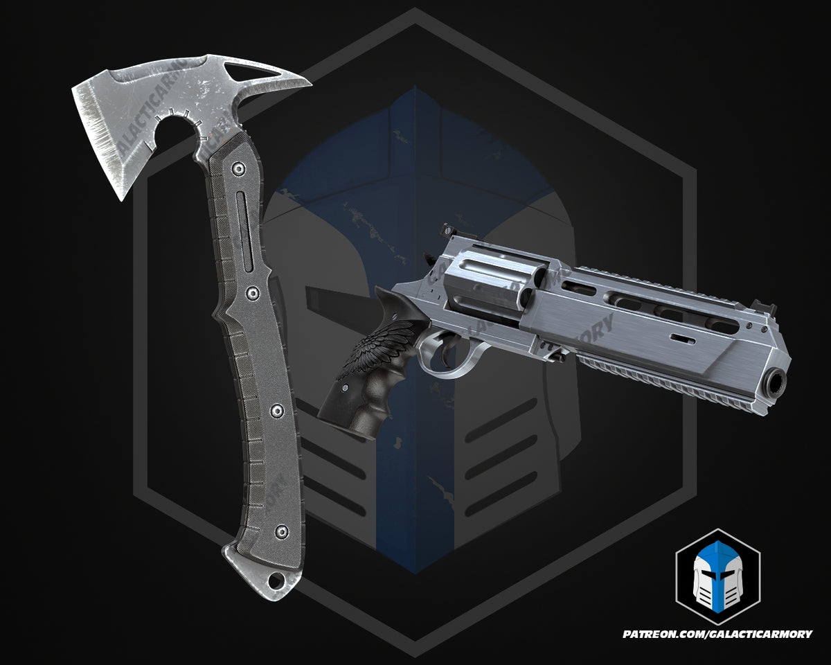 RE9 Requiem Magnum and Hatchet - 3D Print Files – Galactic Armory