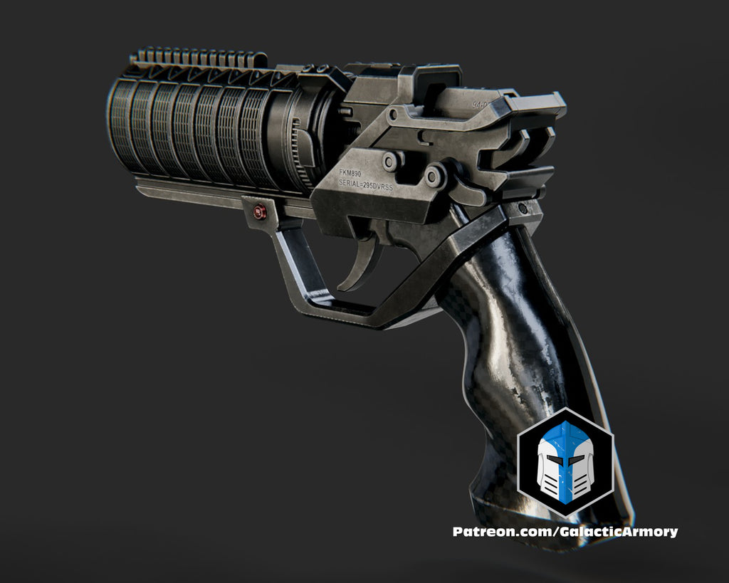 Blade Runner K's Blaster - 3D Print Files – Galactic Armory