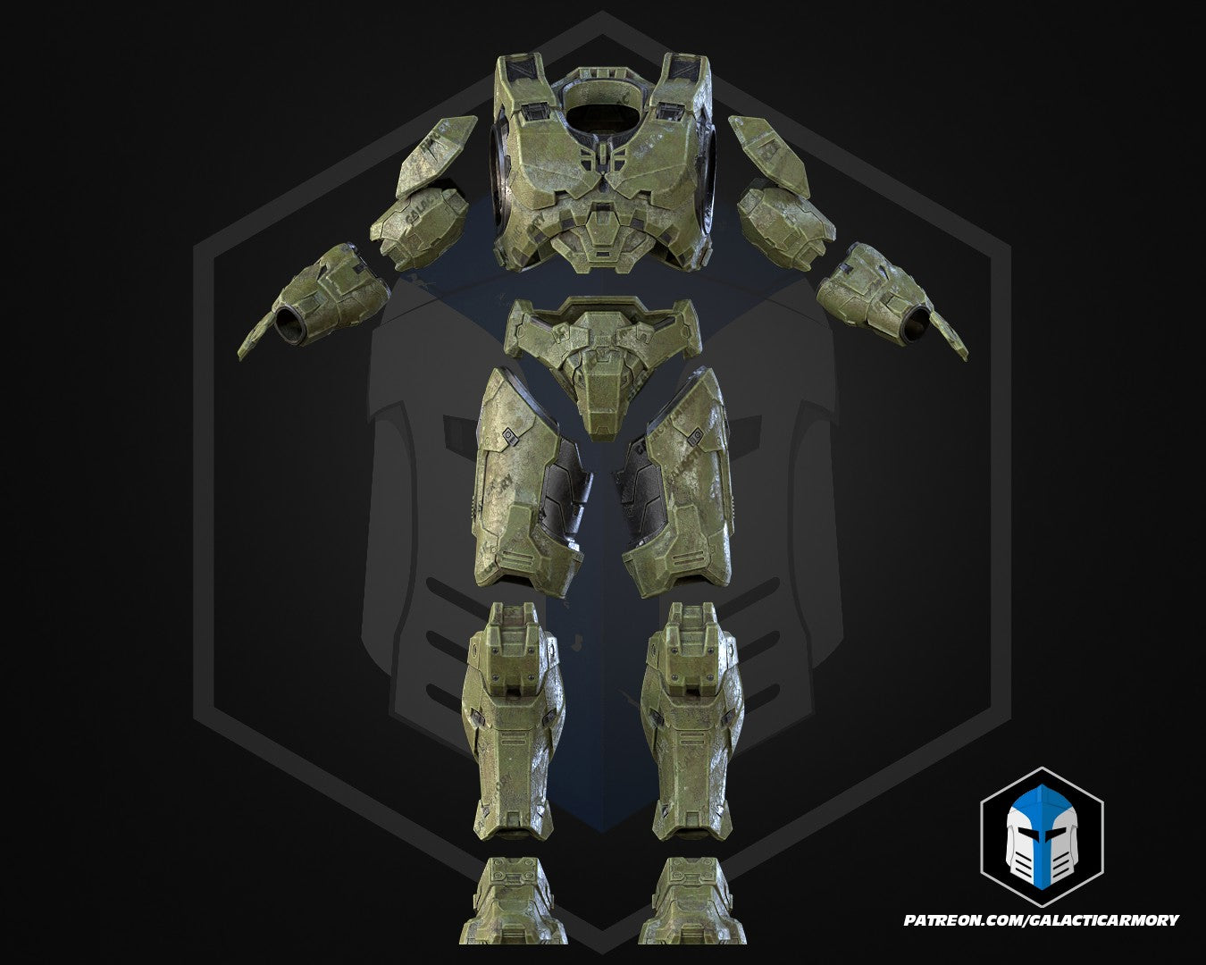 Infinite Master Chief Armor - 3D Print Files – Galactic Armory