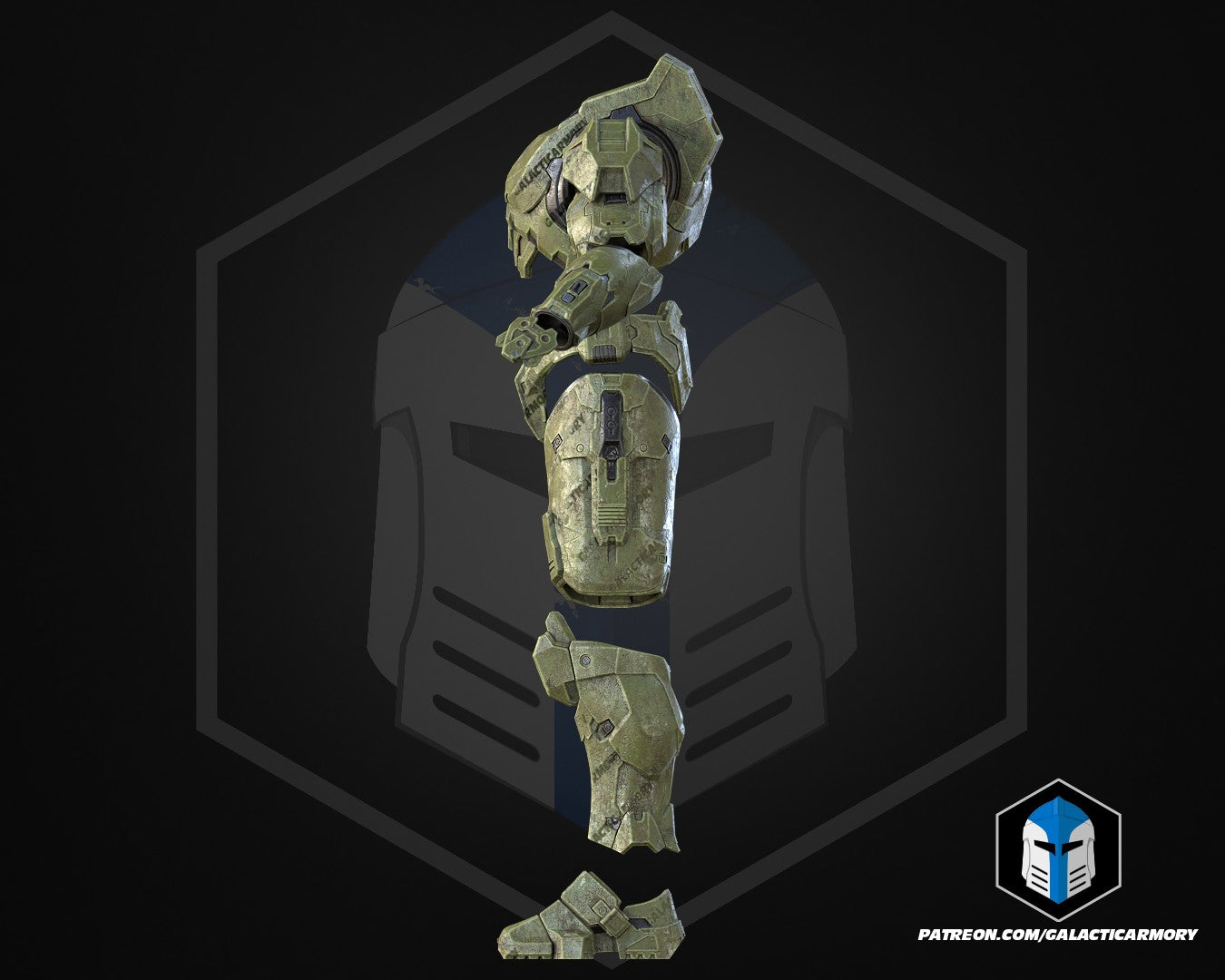Infinite Master Chief Armor - 3D Print Files – Galactic Armory
