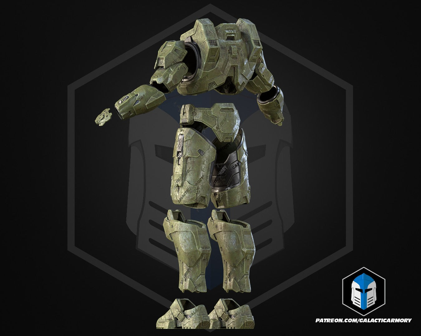 Infinite Master Chief Armor - 3D Print Files – Galactic Armory