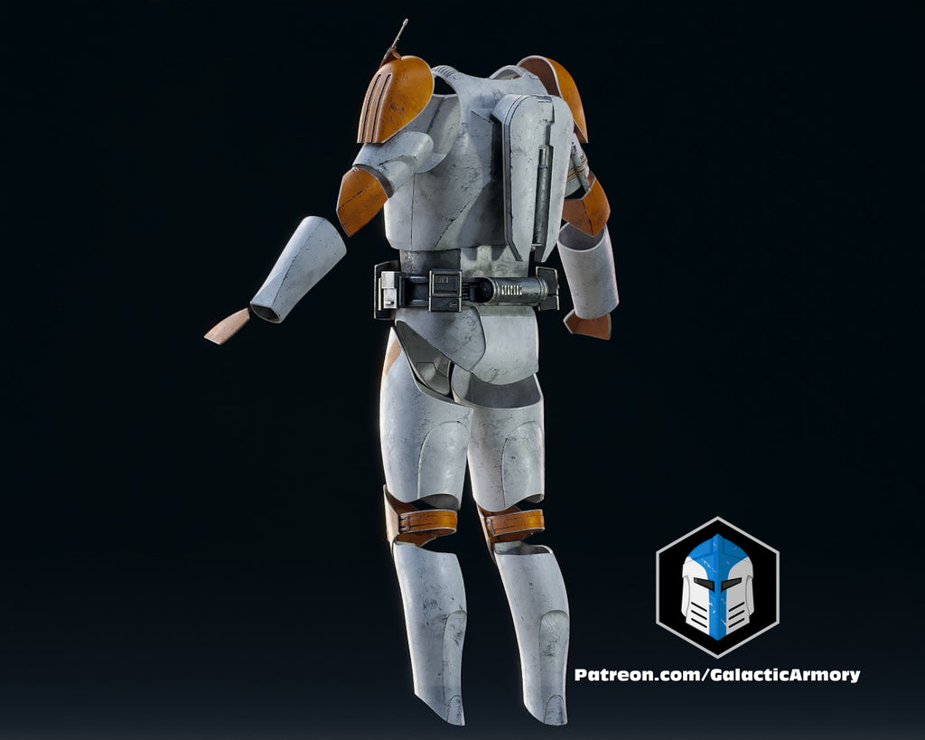 Commander Cody Armor Accessories - 3D Print Files – Galactic Armory