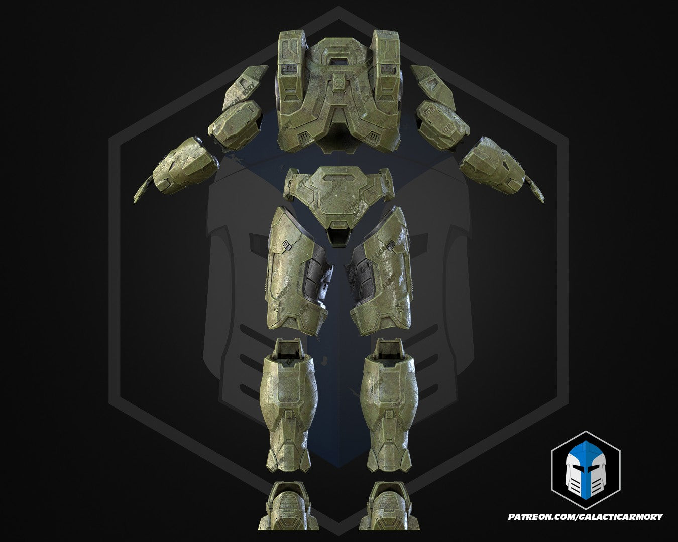 Infinite Master Chief Armor - 3D Print Files – Galactic Armory