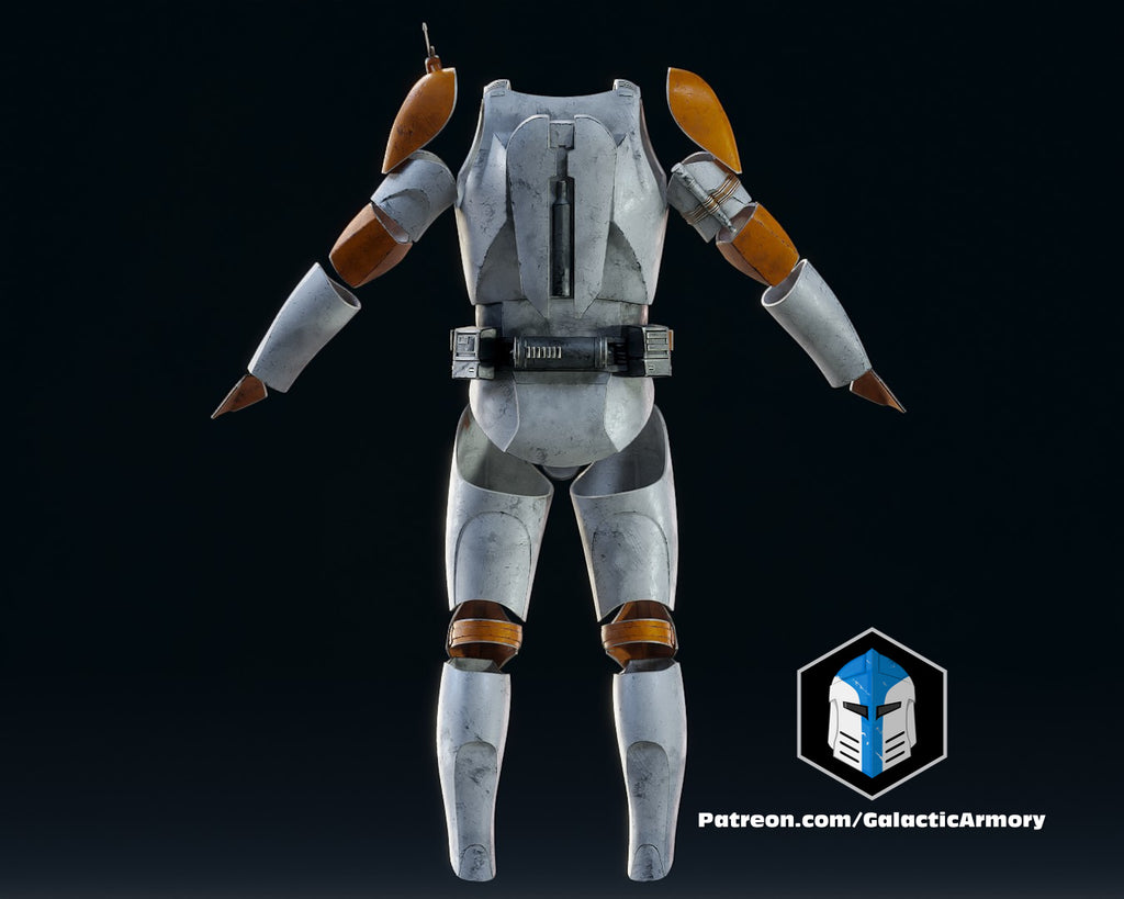 Commander Cody Armor Accessories - 3D Print Files – Galactic Armory