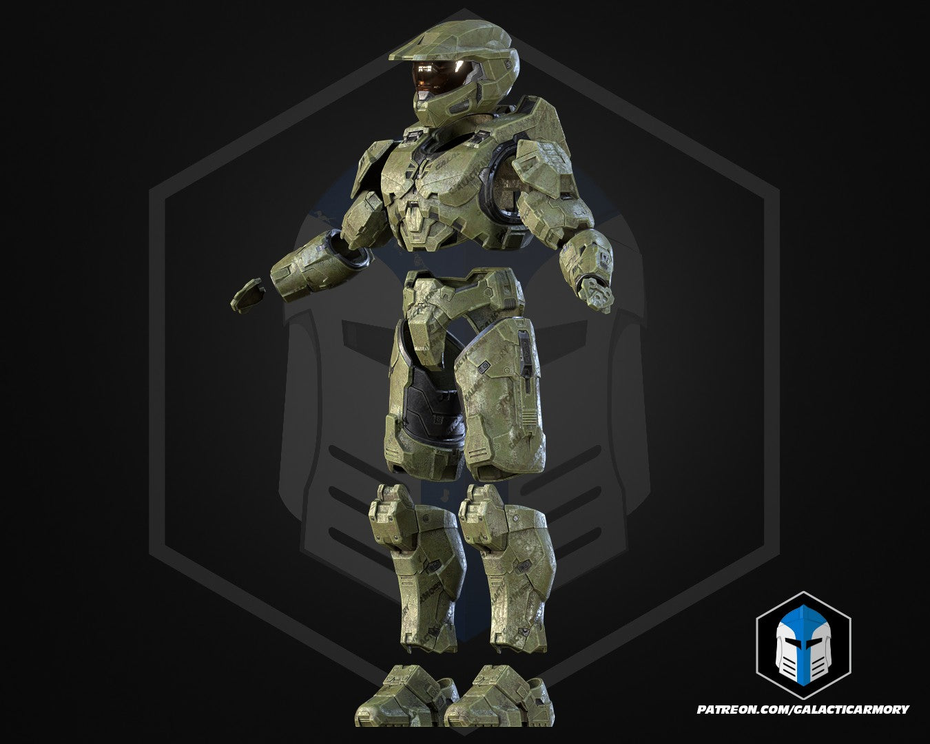 Infinite Master Chief Armor - 3D Print Files – Galactic Armory