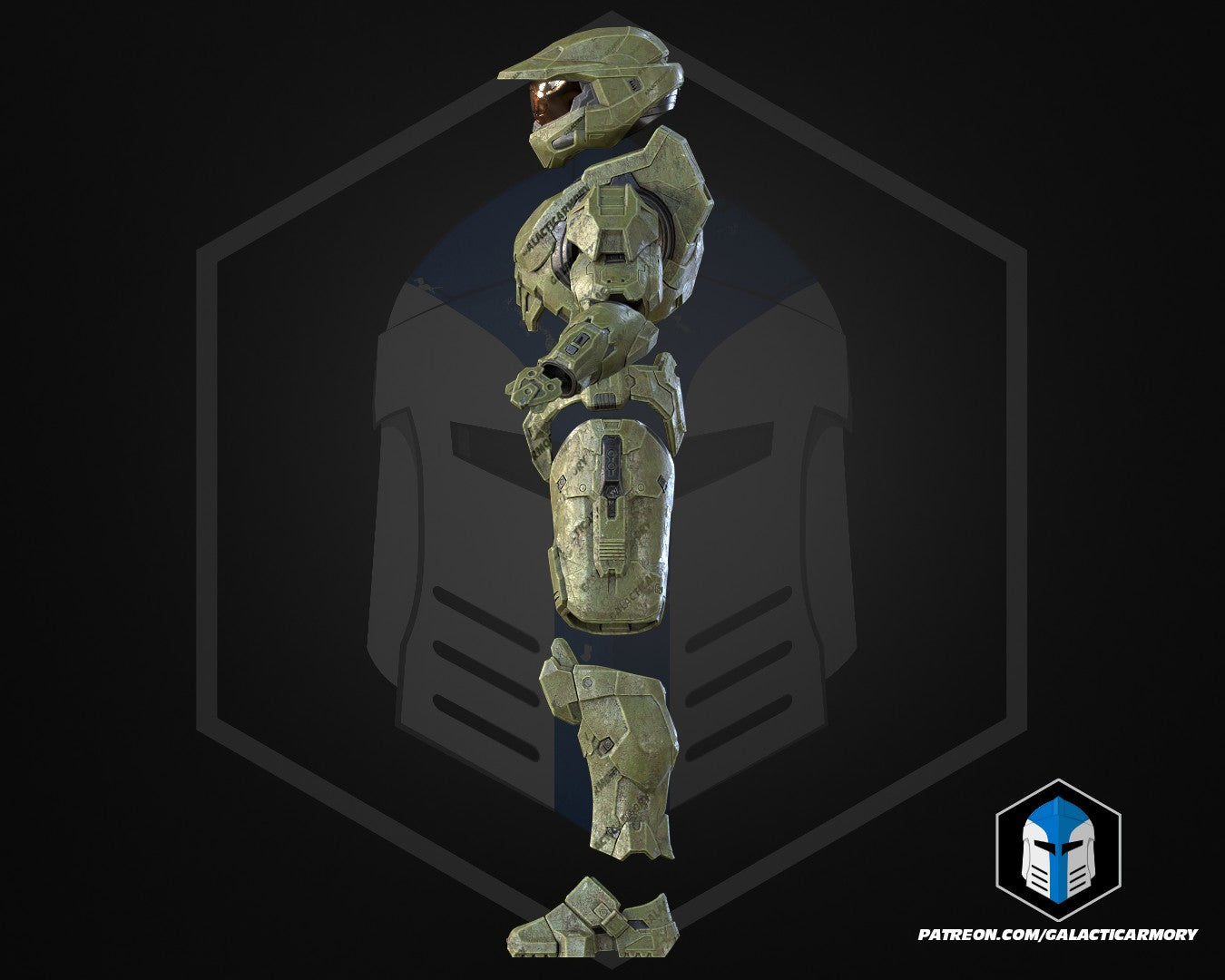 Infinite Master Chief Armor - 3D Print Files – Galactic Armory