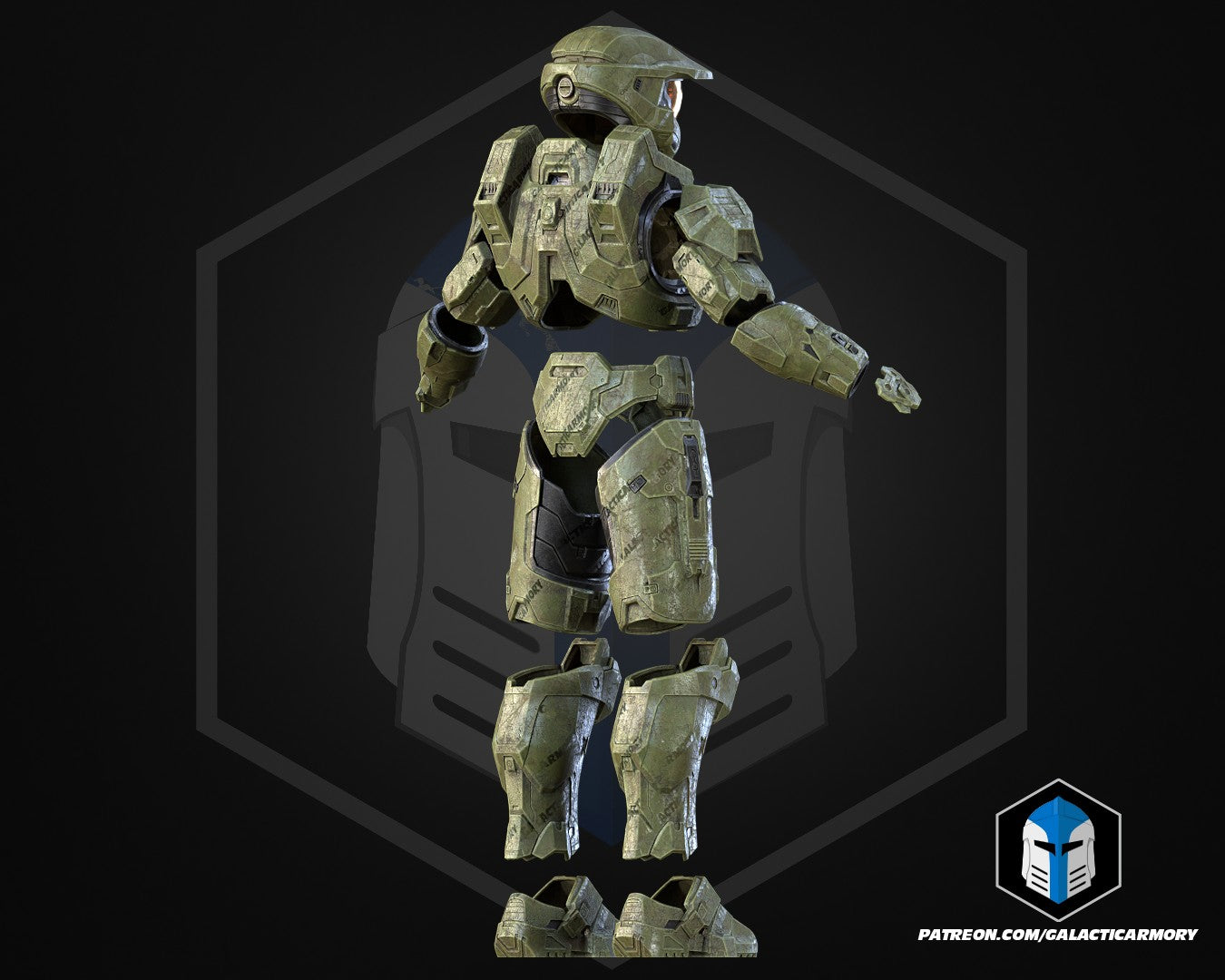 Infinite Master Chief Armor - 3D Print Files – Galactic Armory