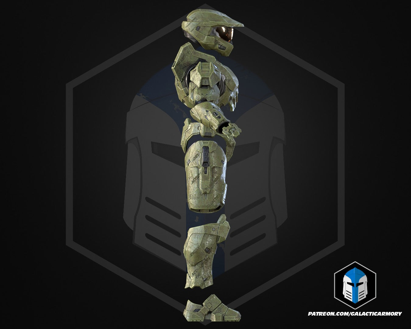 Infinite Master Chief Armor - 3D Print Files – Galactic Armory