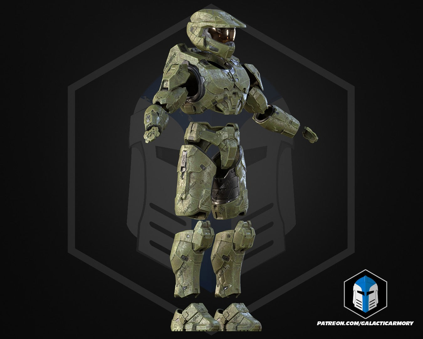 Infinite Master Chief Armor - 3D Print Files – Galactic Armory