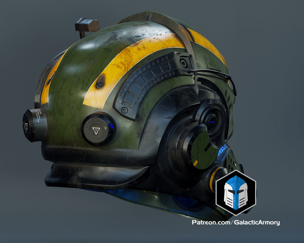 Jack Cooper Titanfall Helmet - 3D Print Files – Galactic Armory