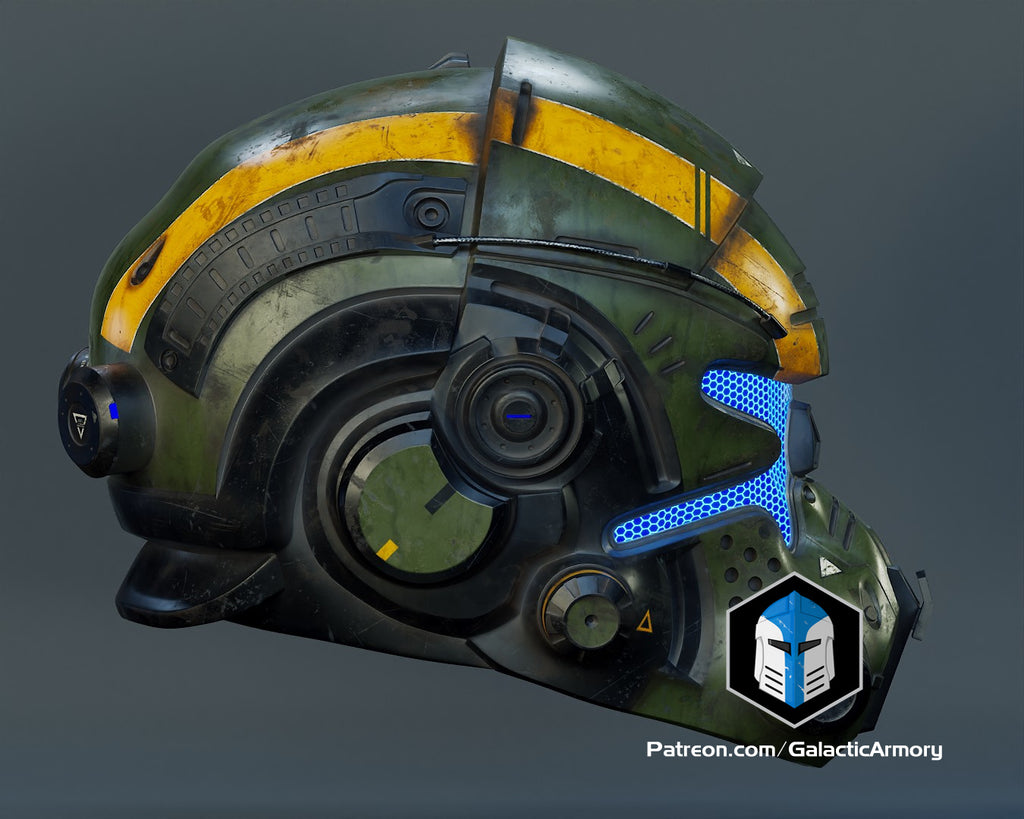 Jack Cooper Titanfall Helmet - 3D Print Files – Galactic Armory