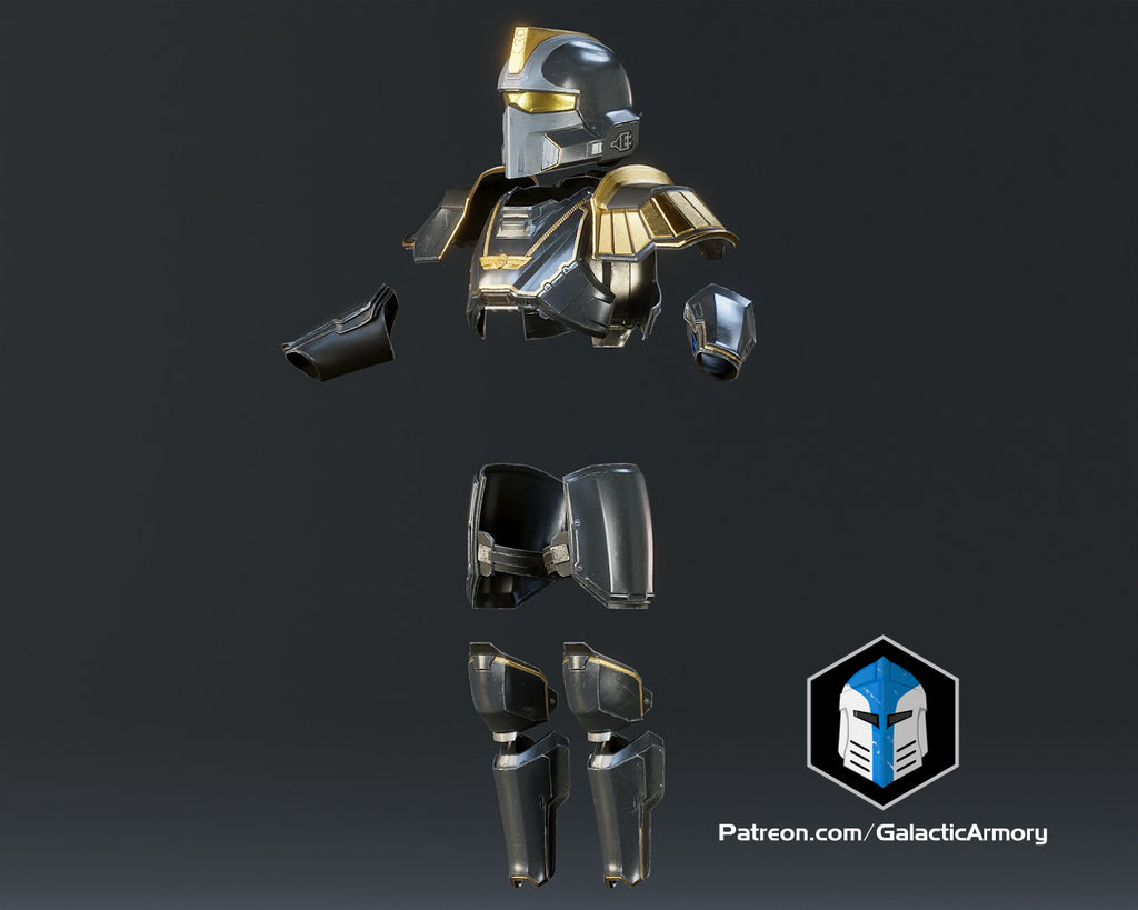 Helldivers 2 Armor - Hero of the Federation - 3D Print Files – Galactic ...