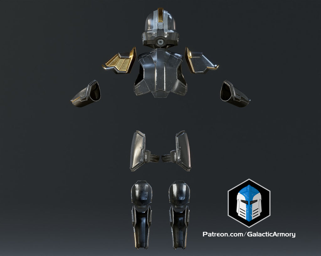 Helldivers 2 Armor - Hero of the Federation - 3D Print Files – Galactic ...