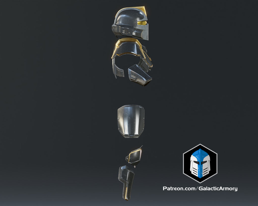 Helldivers 2 Armor - Hero of the Federation - 3D Print Files – Galactic ...